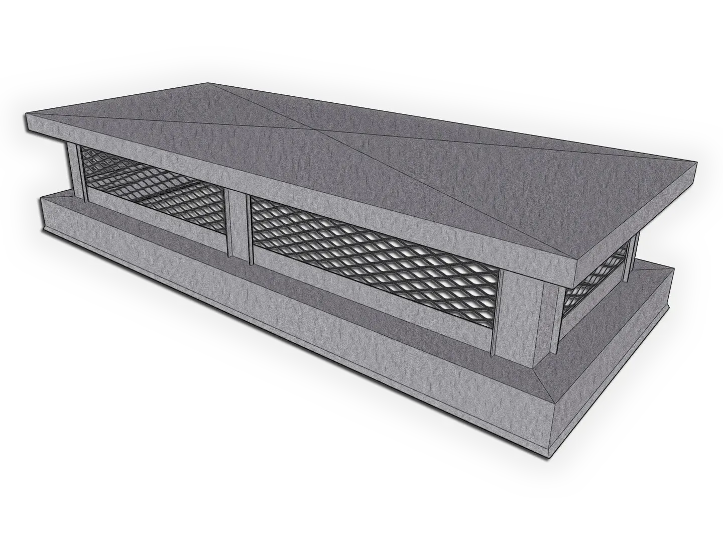 Basic Multi Flue Chimney Cap - Durable Protection
